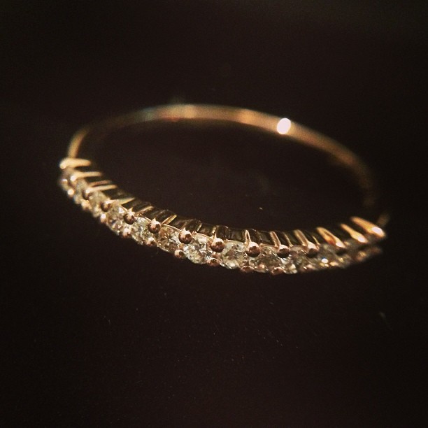 ETERNITY RING（K18WG・SNOW CRYSTAL・ORIGINAL）｜指輪・リング | EIKA LINKAGE